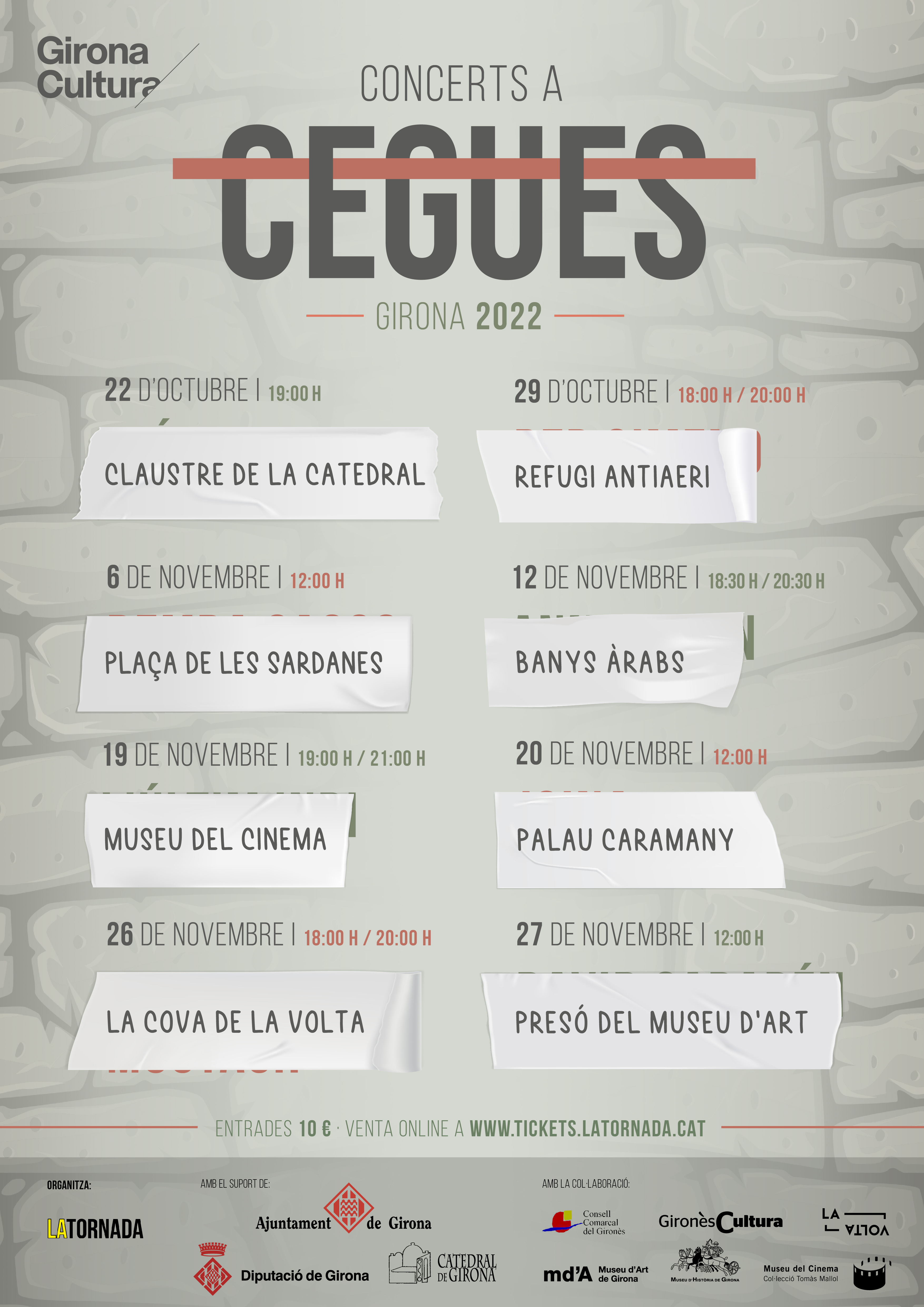 Els Concerts a Cegues tornaran a portar concerts sorpresa a girona ...